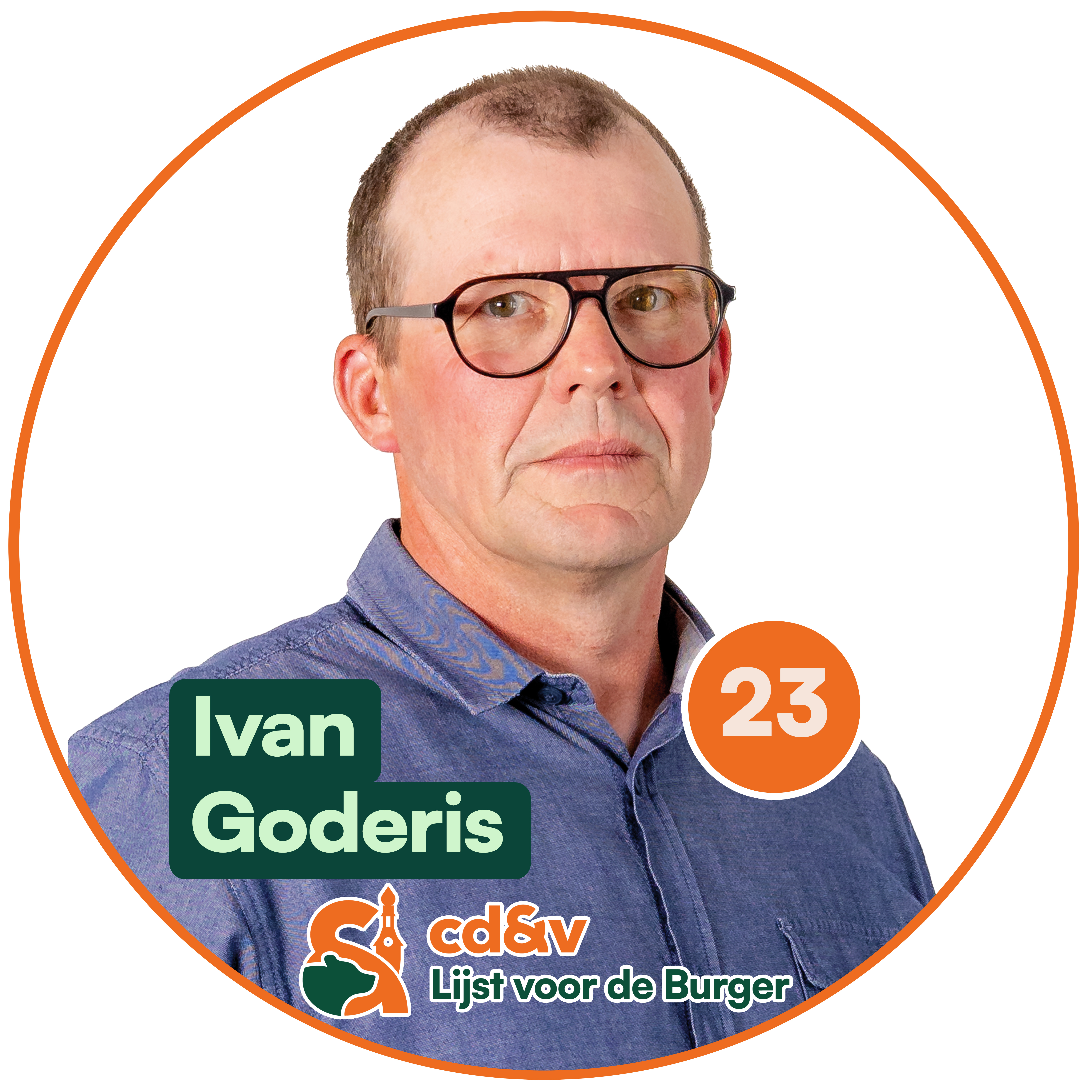 GODERIS Ivan | CD&V - Lijst voor de Burger